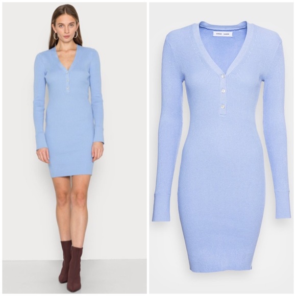 SAMSOE | Dresses | New Samsoe Samsoe Everly Ribbed Knit Dress | Poshmark